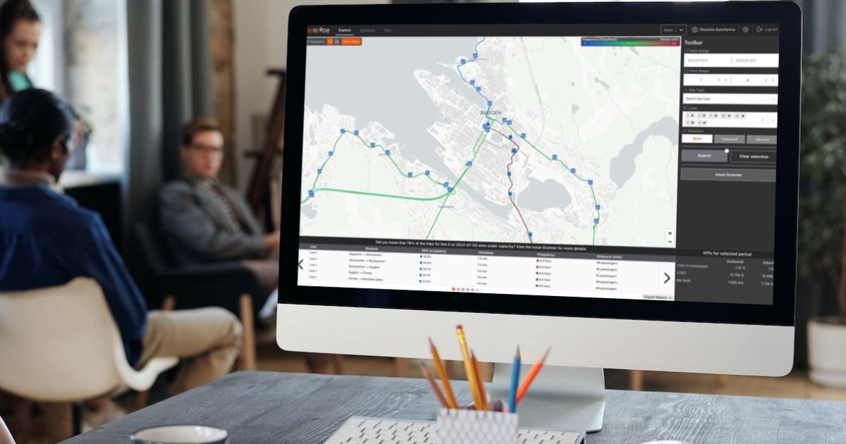 Asistobe EXPLORE: Get insights about the entire public transport ...