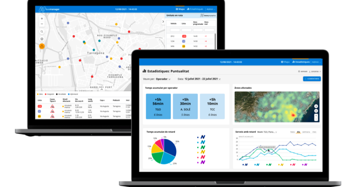 Bus Manager: Manage and share real-time data without the need for new ...