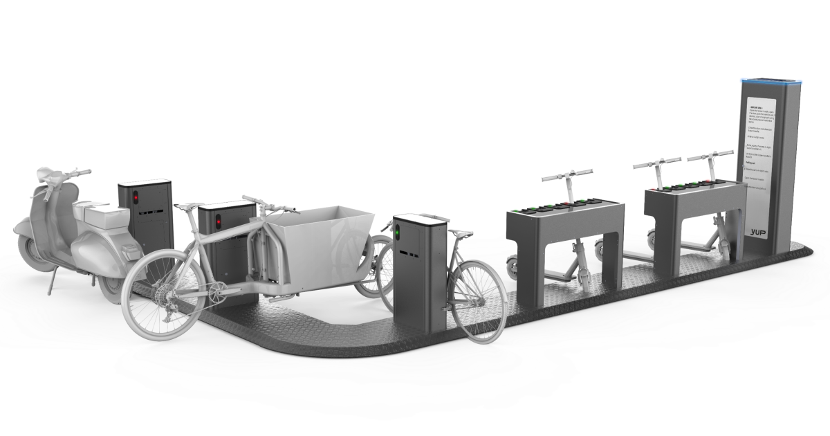 Murwa: Urban parking docks for scooters, bikes & e-bikes. | Mobility ...